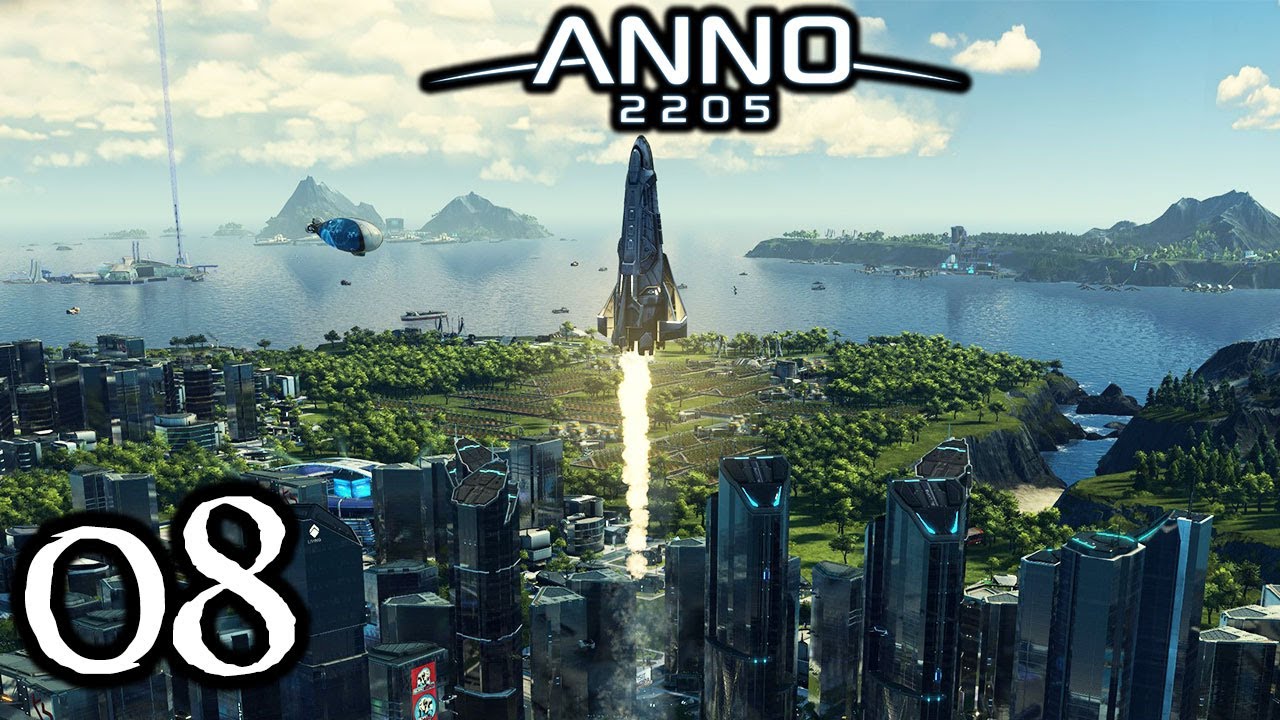 GOING TO THE MOON - Anno 2205 REVOLUTION || Future Overhauled | City ...
