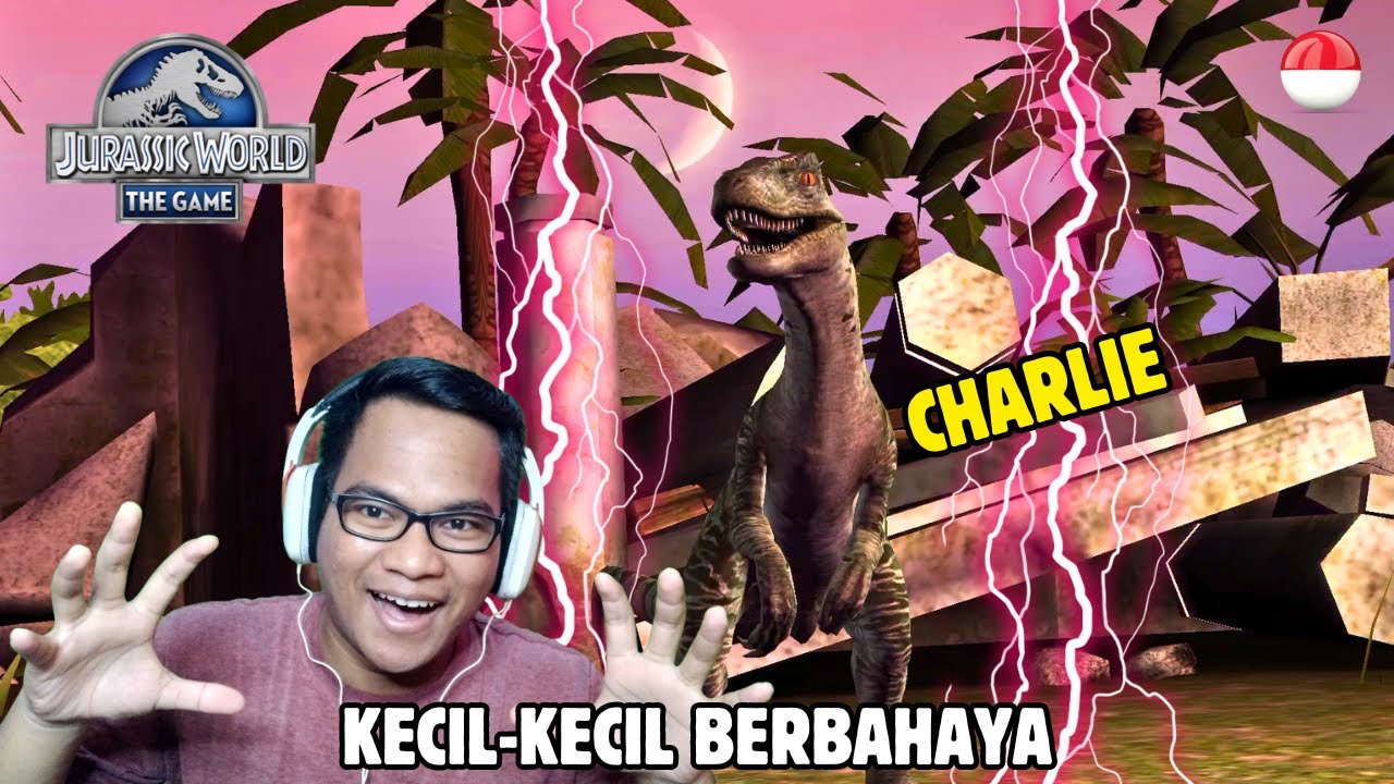 VELOCIRAPTOR CHARLIE! Gameplay Dinosaurus Velociraptor Jurassic World ...