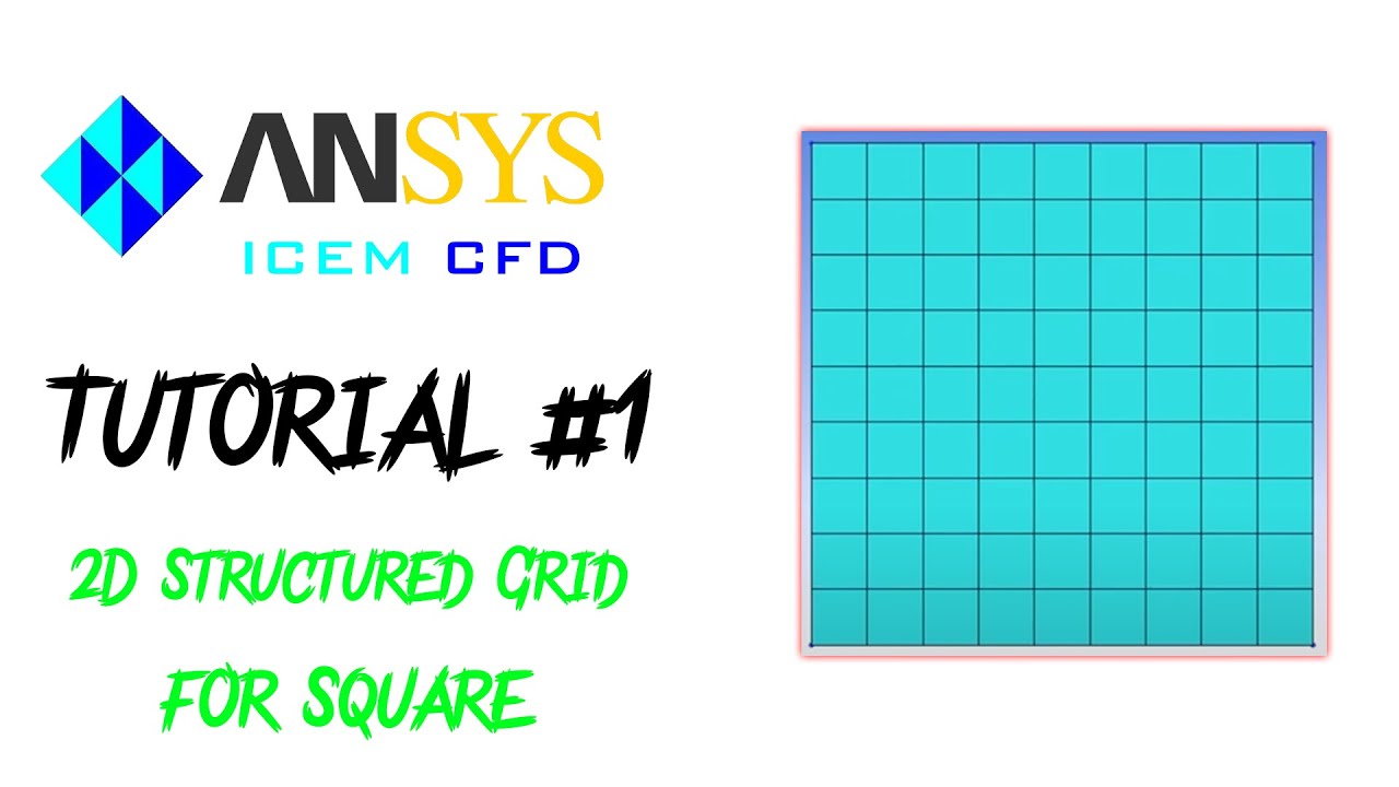 Ansys Icem Cfd How To Make Every Monday 2d Structured Grid For