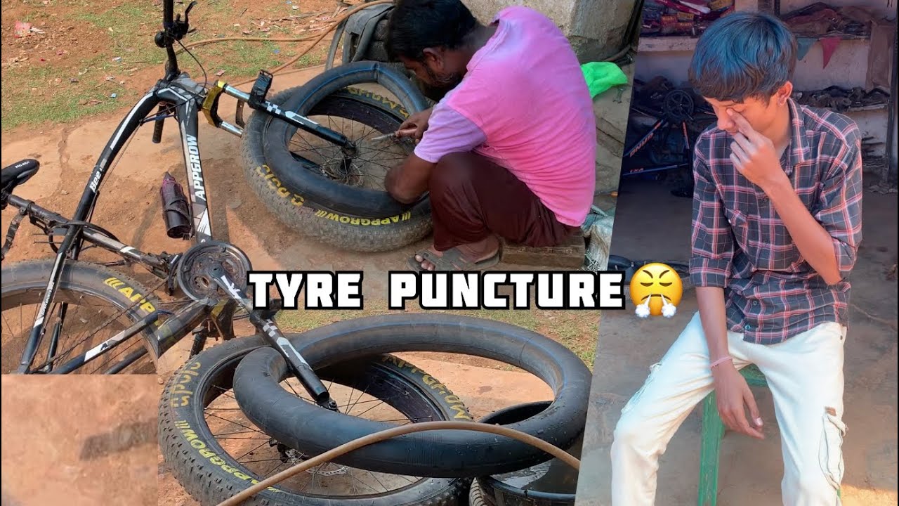 Phehli Bar Tyre Puncture Hua Dhanno ka 😲| Easy boy Suraj - YouTube