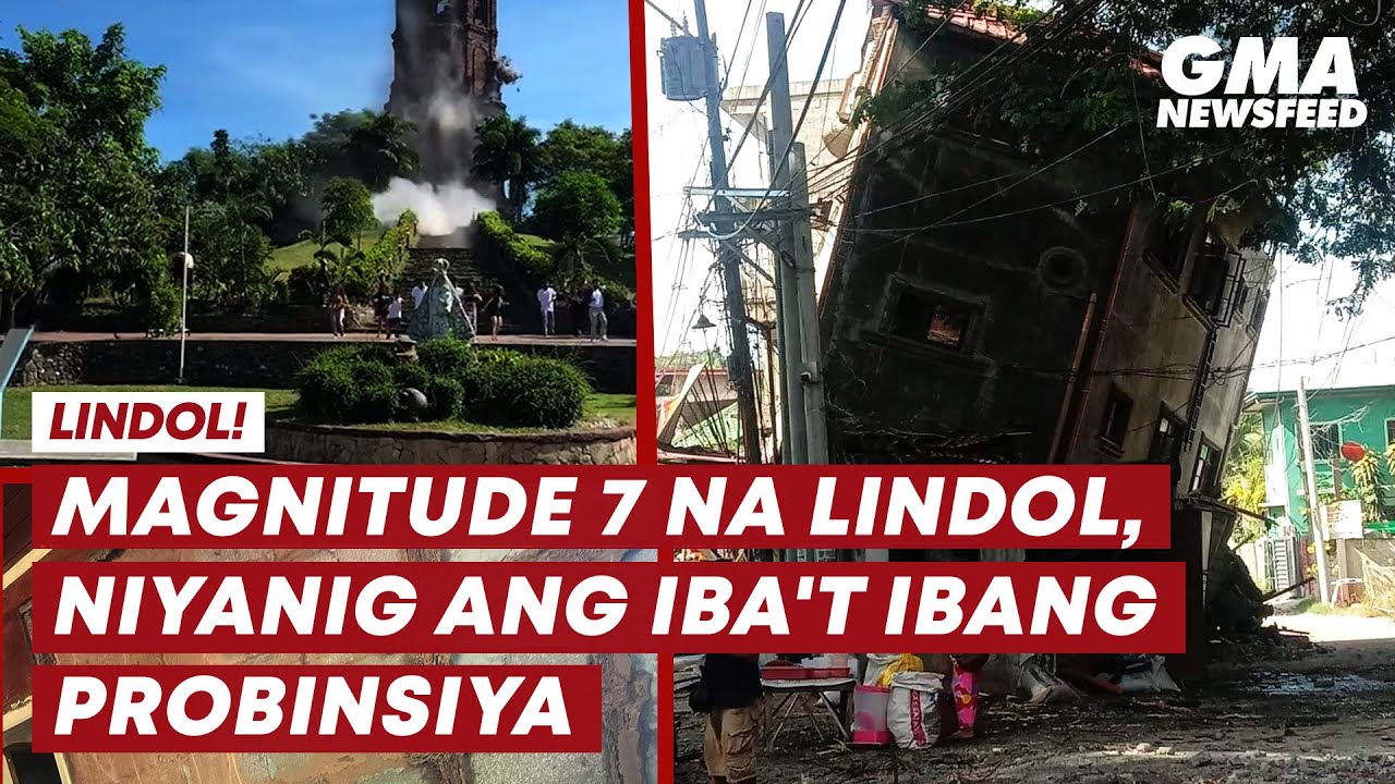 Magnitude 7 na lindol, niyanig ang iba’t ibang probinsiya | GMA News ...