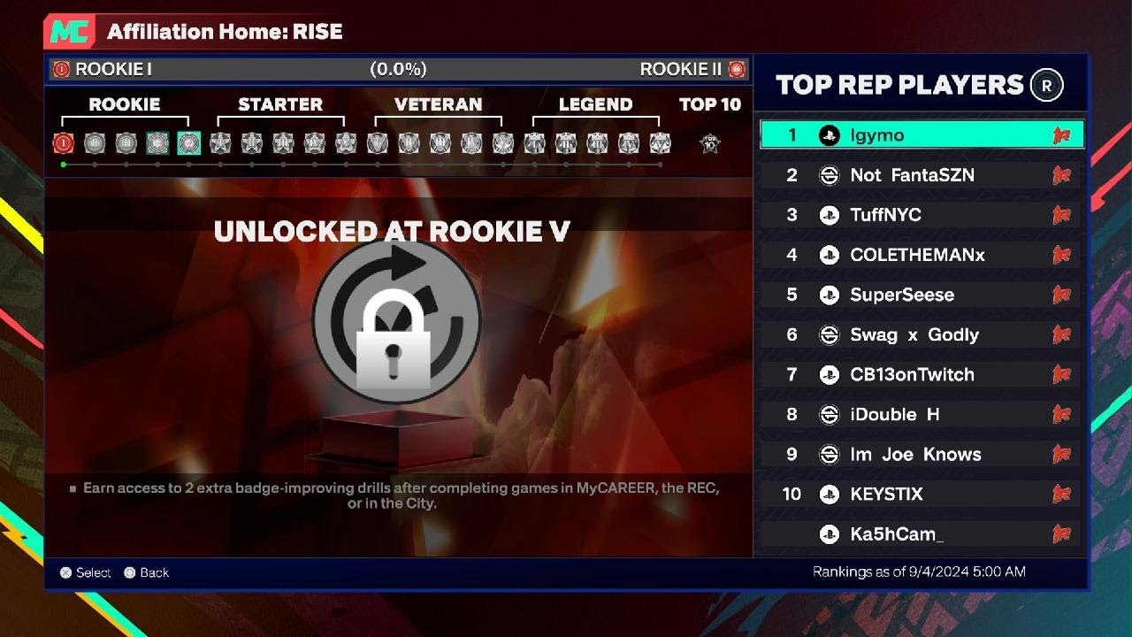 2K25 REP REWARDS - YouTube