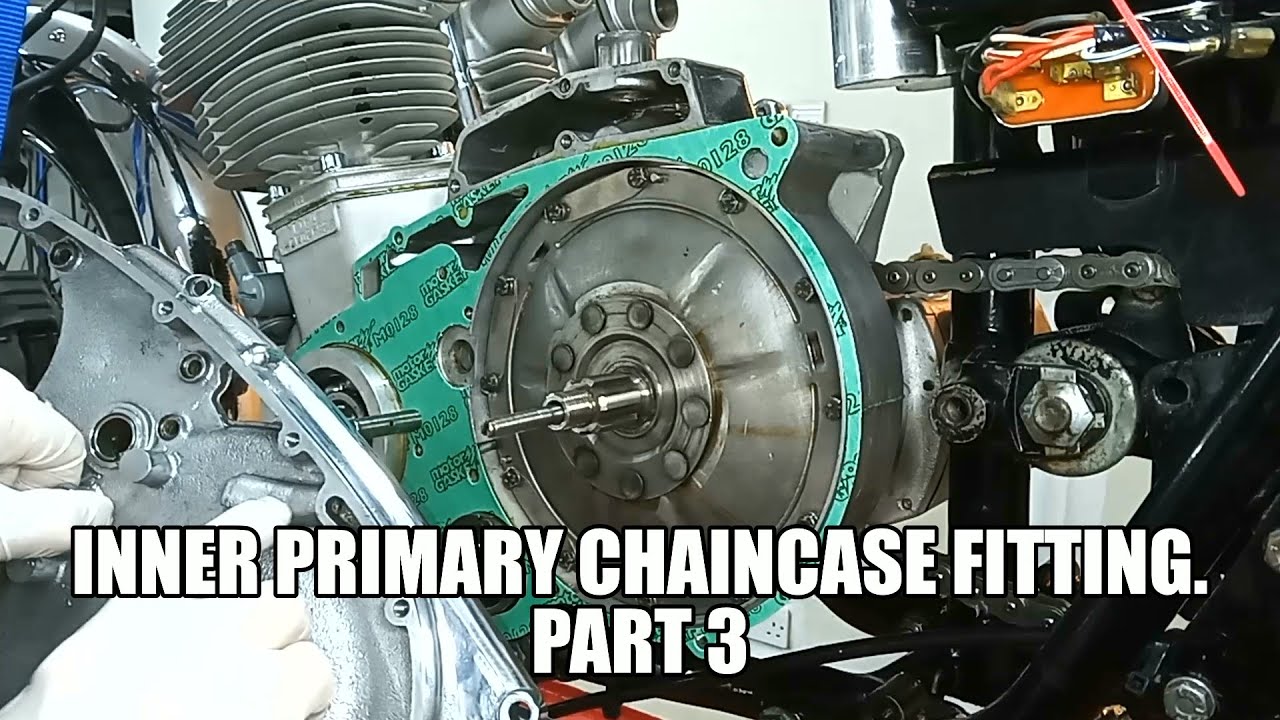 Triumph Trident T160 Rebuild. Part 79: Fitting the Inner Primary ...