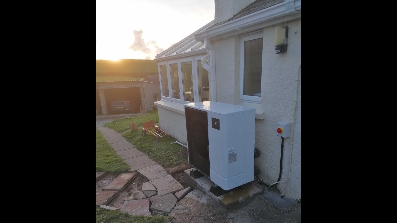 Installing our Heat pump - YouTube