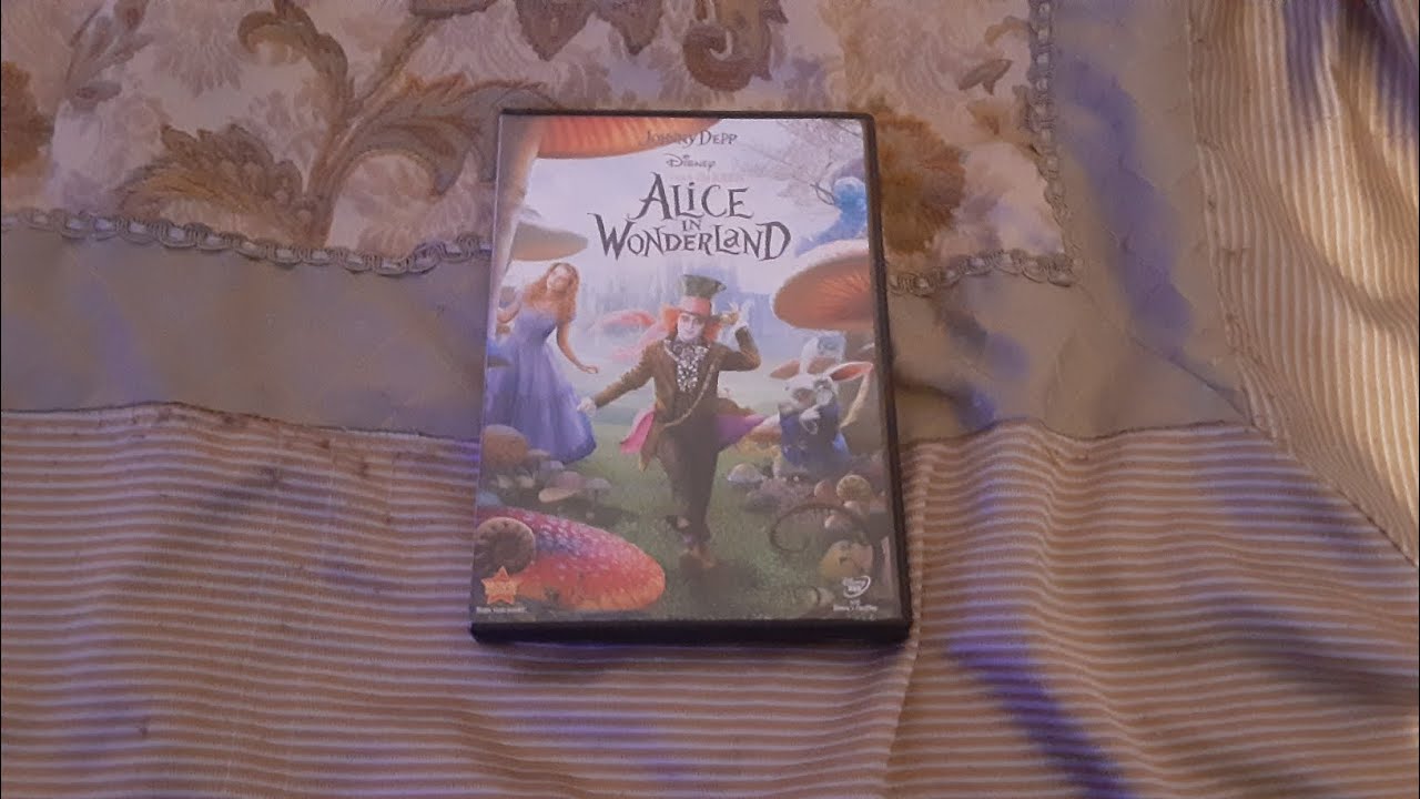 Opening To Alice In Wonderland 2010 DVD - YouTube