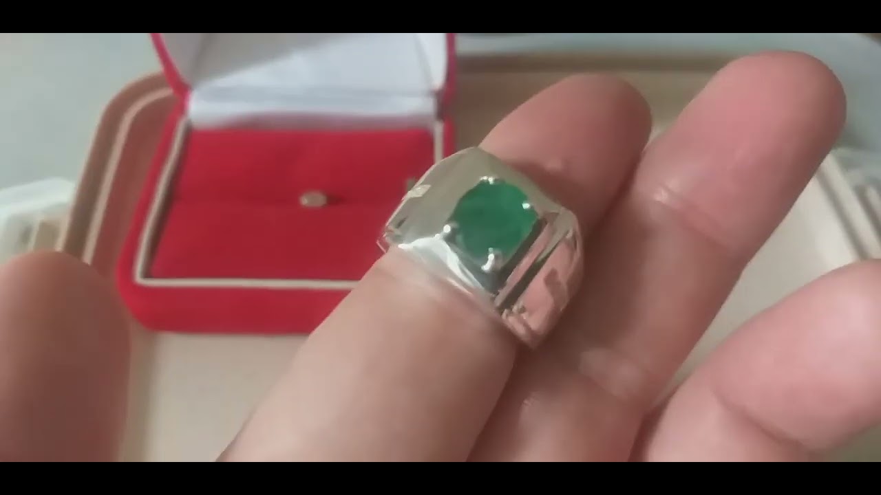 review ring perak / silver model simpel dan sangat sederhana untuk batu ...
