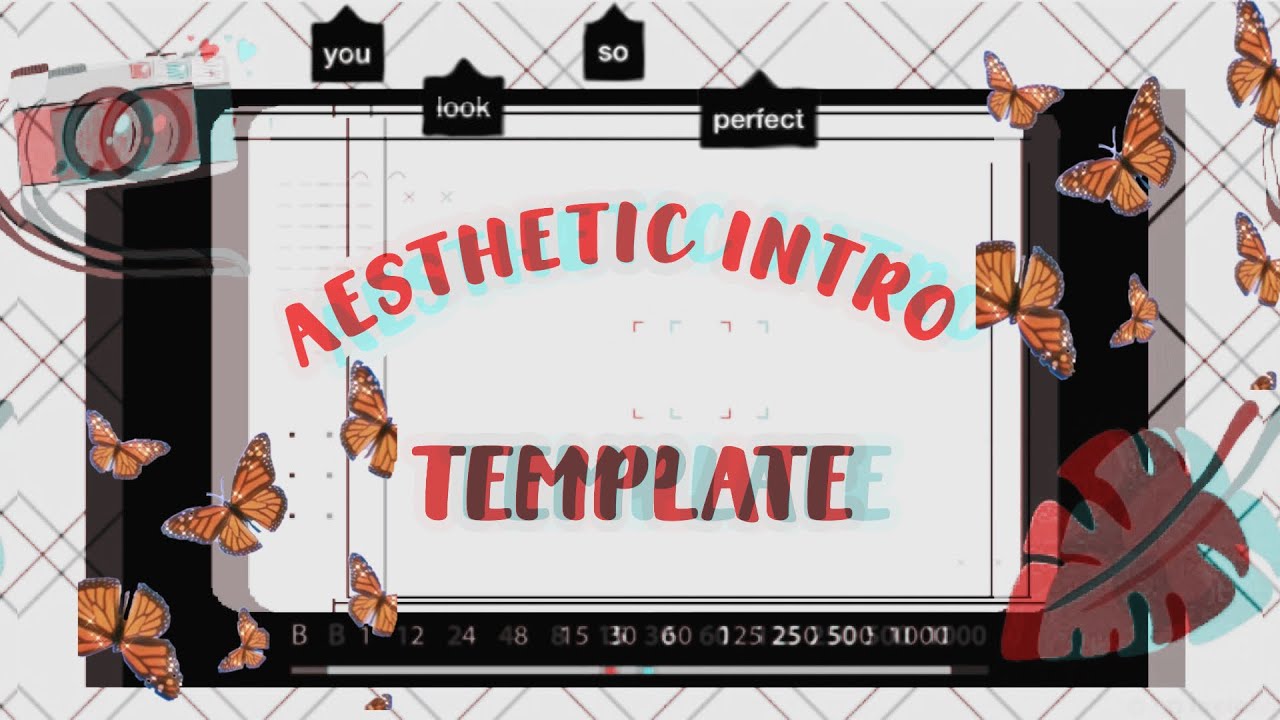 FREE TO USE INTRO TEMPLATES #10 ♡ | FOR BEGINNERS | AESTHETIC ...
