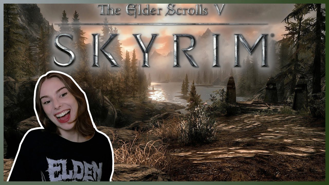 WE ARE SO BACK!! ♡ First Skyrim Playthrough - Elder Scrolls V: Skyrim ...
