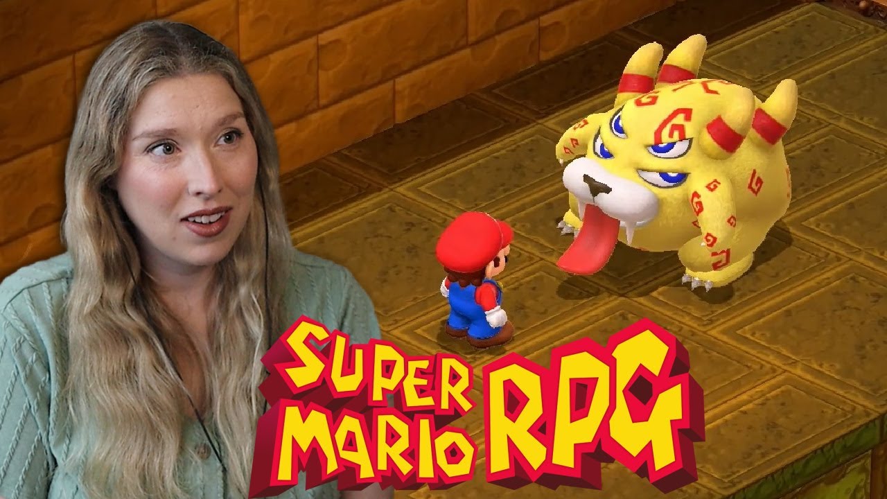 Through Belome Temple | Super Mario RPG Gameplay (10) - YouTube