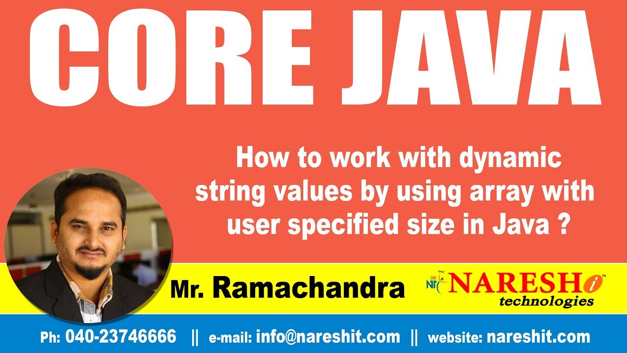 Solved How Can I Declare Dynamic String Array In Java 9to5Answer Solved How Can I Declare Dynamic String Array In Java 9to5Answer