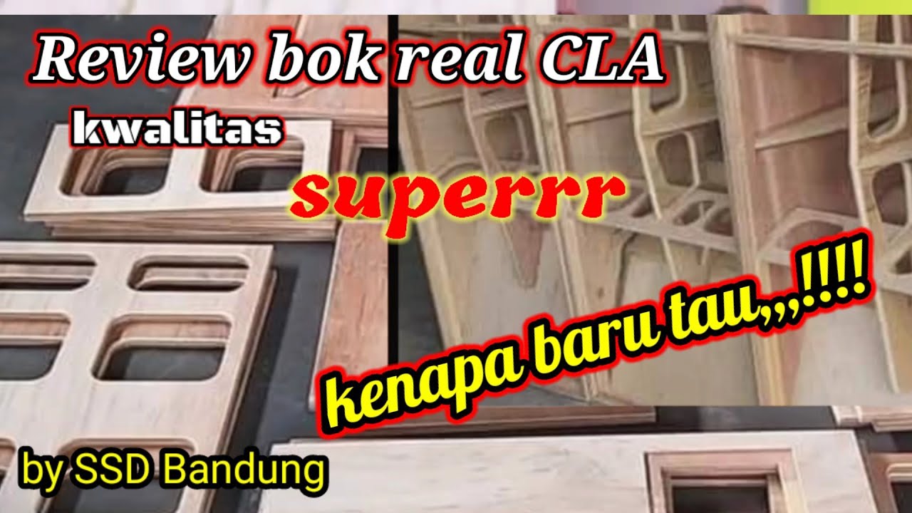 review bok real CLA double || produk SSD bandung - YouTube