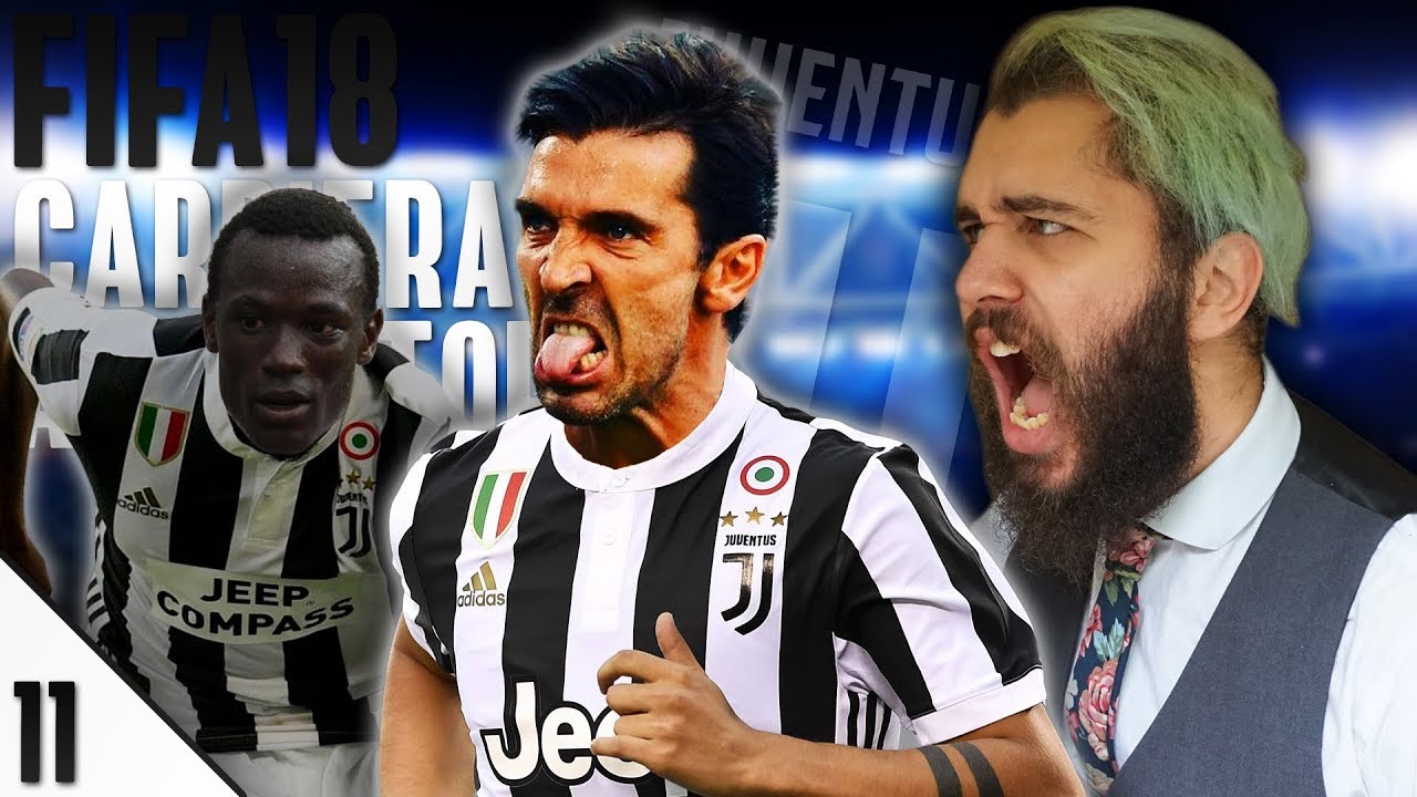 BUFFON ATTACCANTE! GOL STREPITOSO! - E11 - FIFA 18 Carriera Allenatore ...
