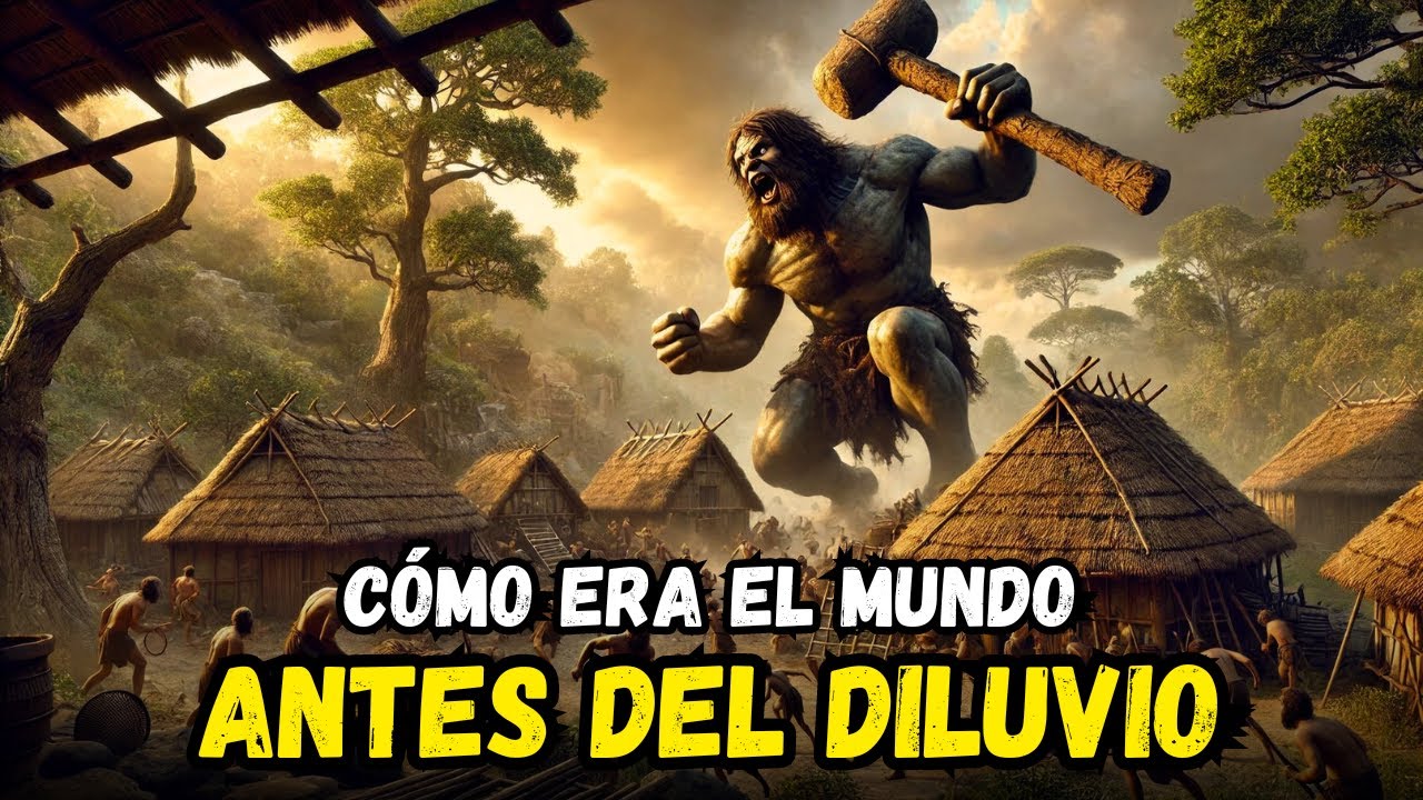 PERÍODO ANTIDILUVIANO: ¿CÓMO ERA EL MUNDO PRE-DILUVIANO? - YouTube