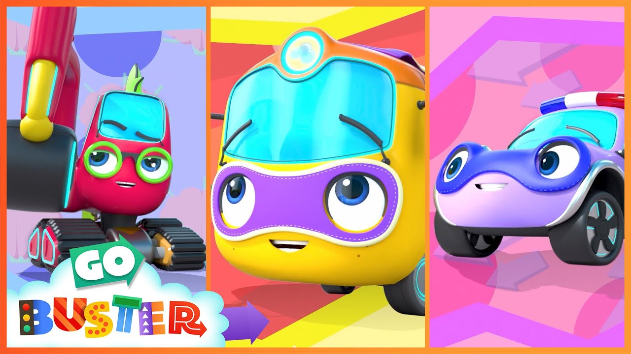 🦸 SUPERHERO Buster to the RESCUE! 🦸 | Go Learn With Buster | Videos for ...