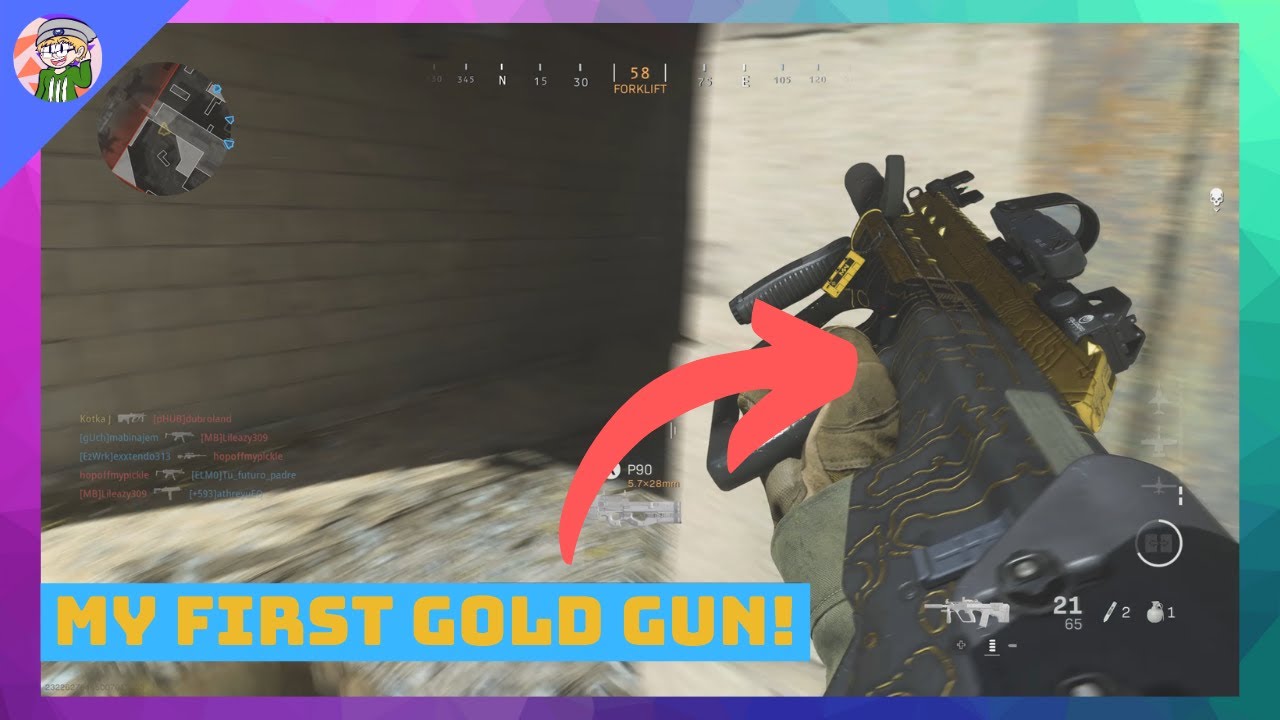 My First Gold Gun! | Modern Warfare - YouTube
