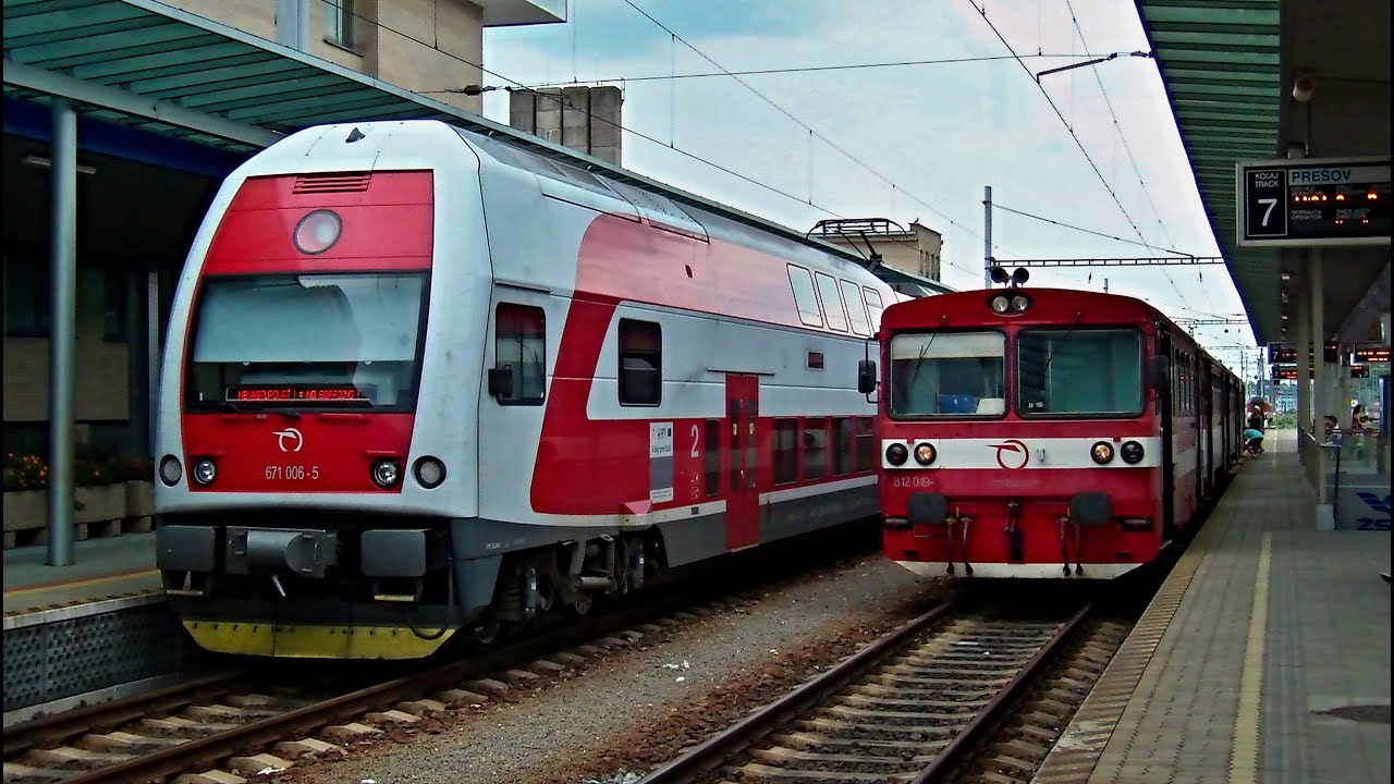 Vlaky Prešov, 17.7.2014 - YouTube