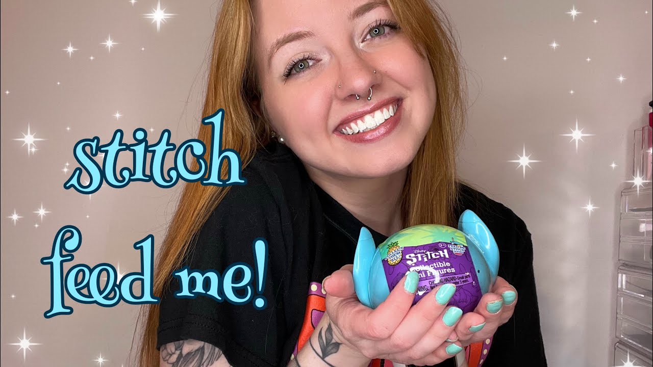 UNBOXING STITCH FEED ME SERIES MYSTERY FIGURINES ♡ - YouTube