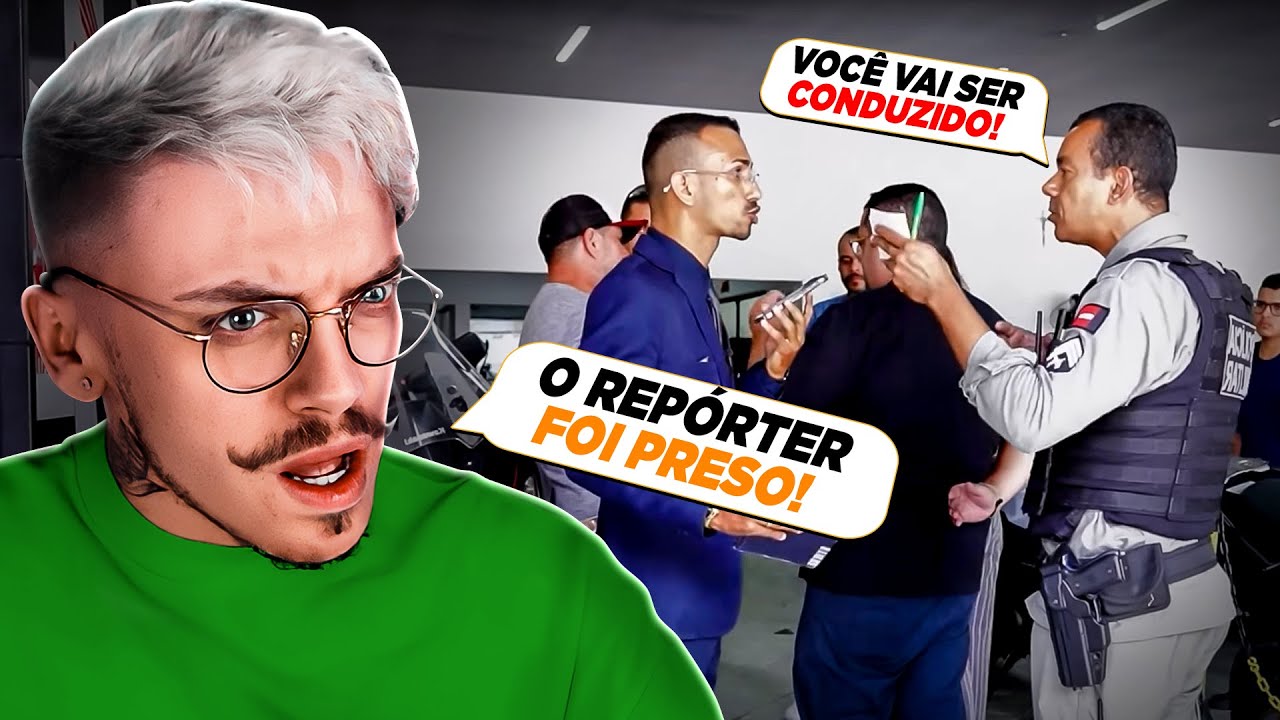 o caso COMPLETO do repórter PRES0 do ben mendes - YouTube