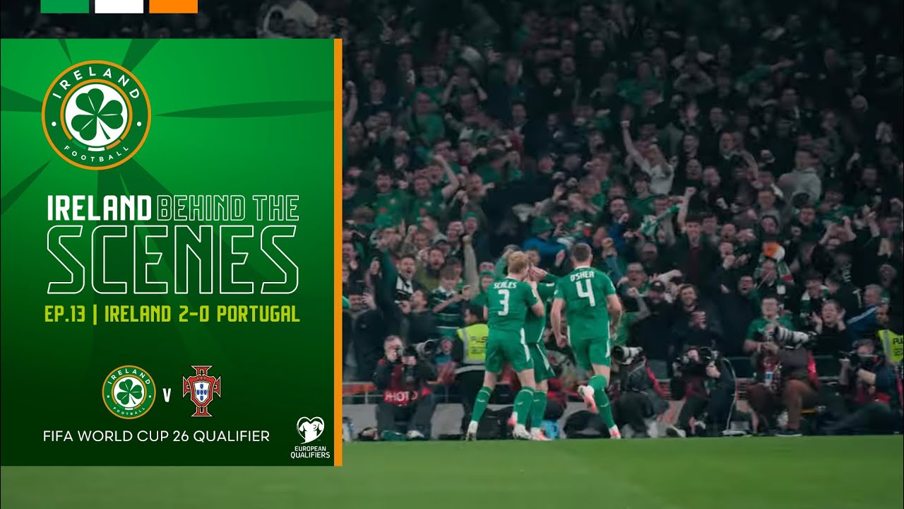 Troy Parrott double sparks Aviva Stadum SCENES 🤩😱 | Ireland BTS Episode ...