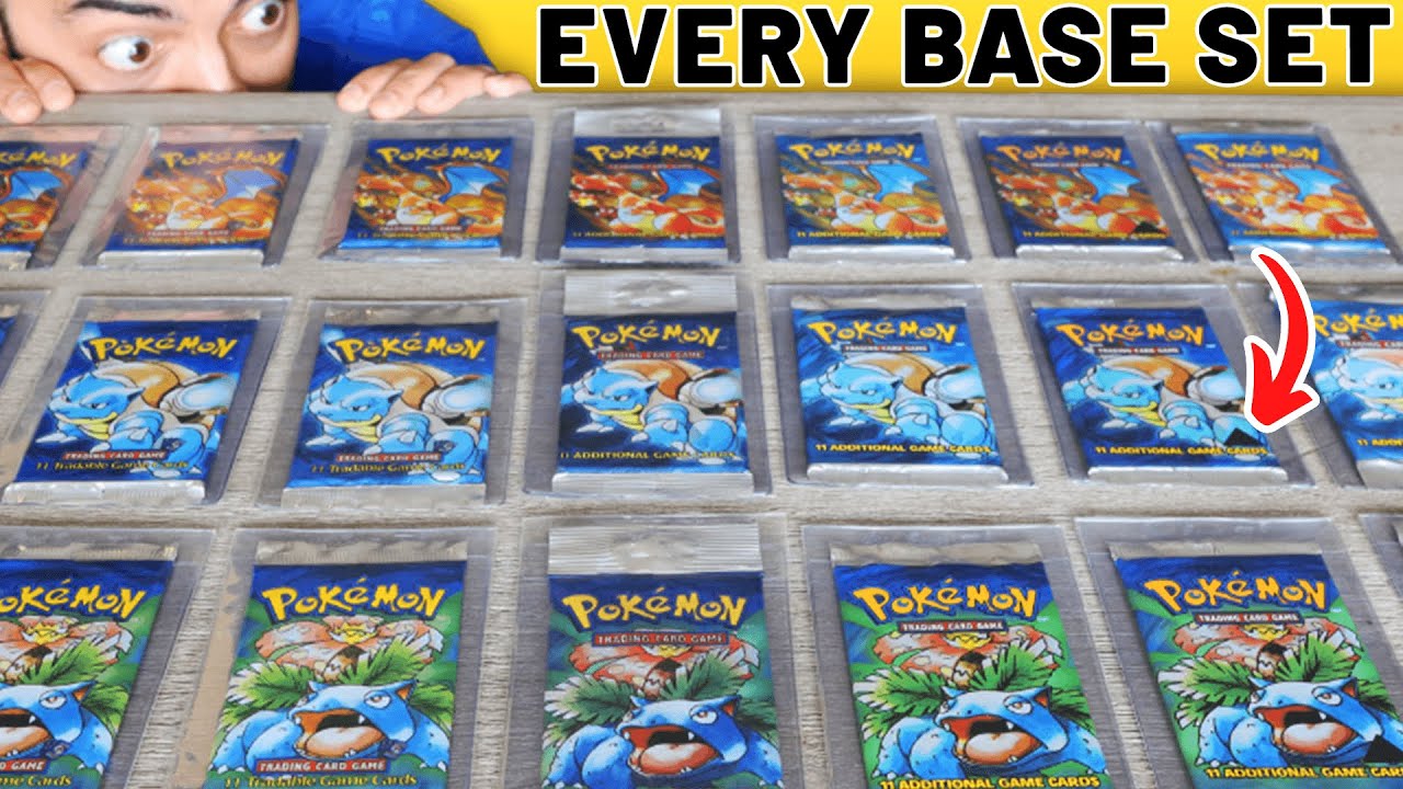 Base Set Booster Packs You've Probably NEVER SEEN 👀 (Inside My ...