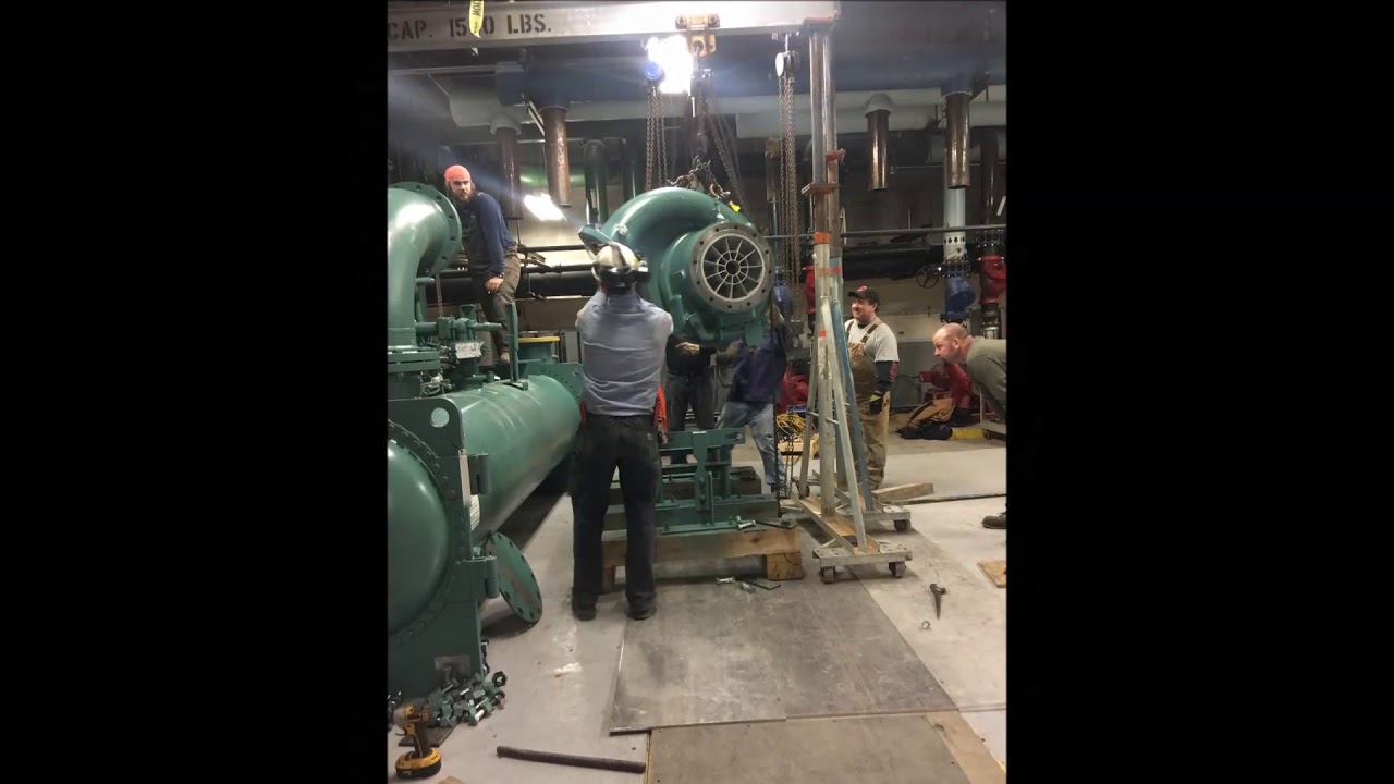 Chiller Plant Install 2017 - YouTube
