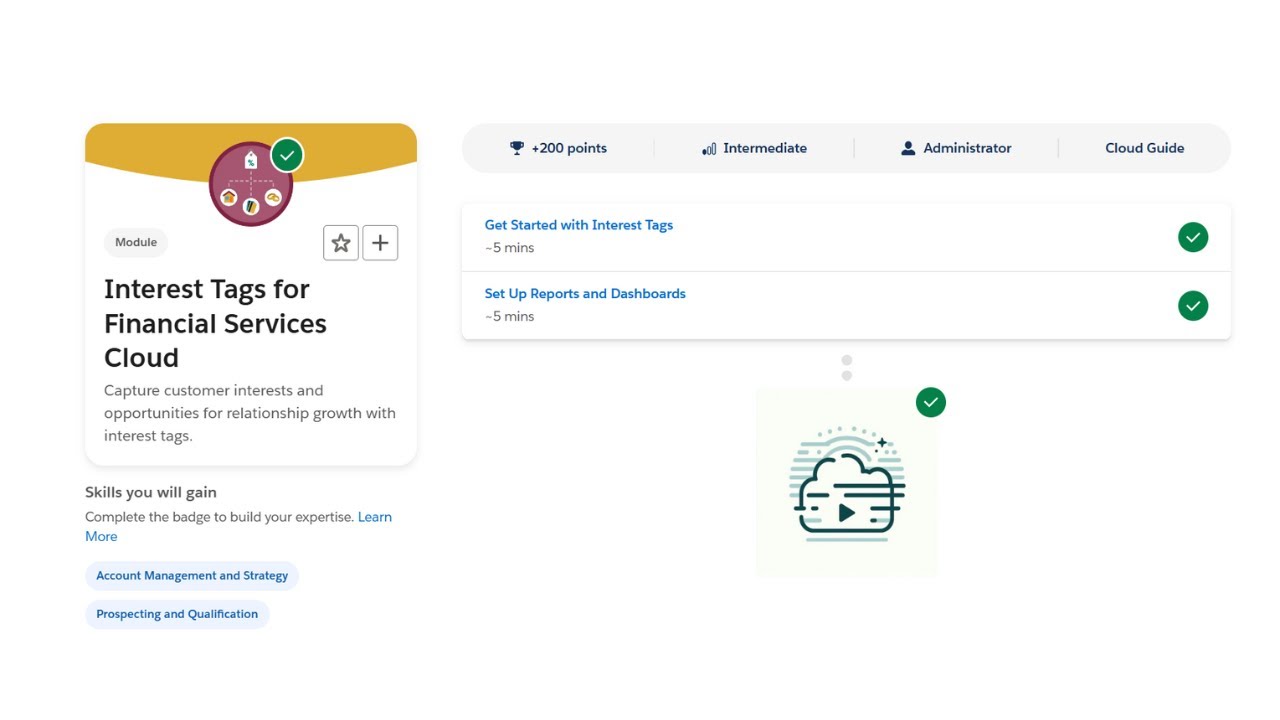 Interest Tags for Financial Services Cloud - Salesforce Trailhead - YouTube