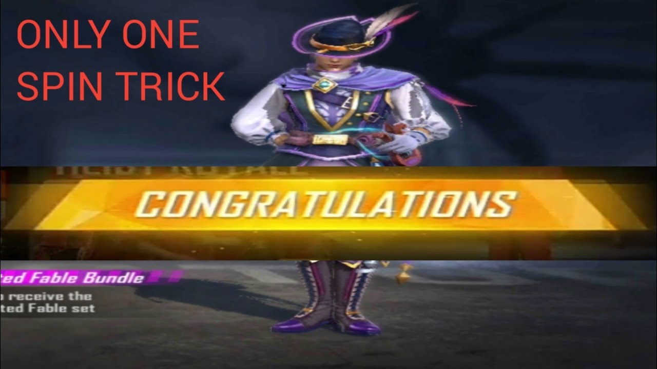 ENCHANTED FABLE BUNDLE FREE FIRE😡||ONLY ONE SPINE TRICK|| ENCHANTED ...