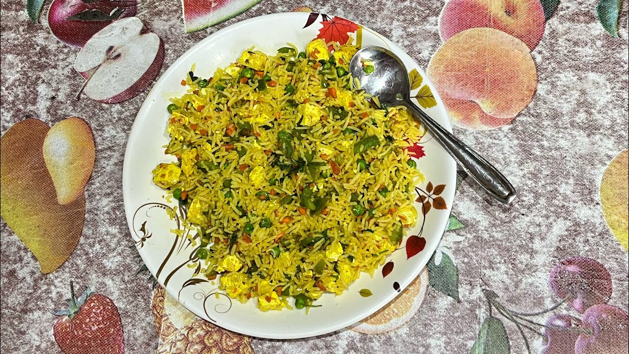 Low calories High protein veg fried rice for weight loss / fat loss ...