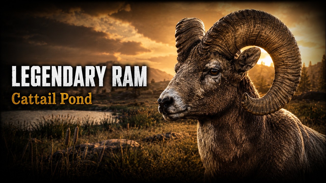 RDR2 Legendary Big Horn Ram – Find It Fast (Exact Location) - YouTube