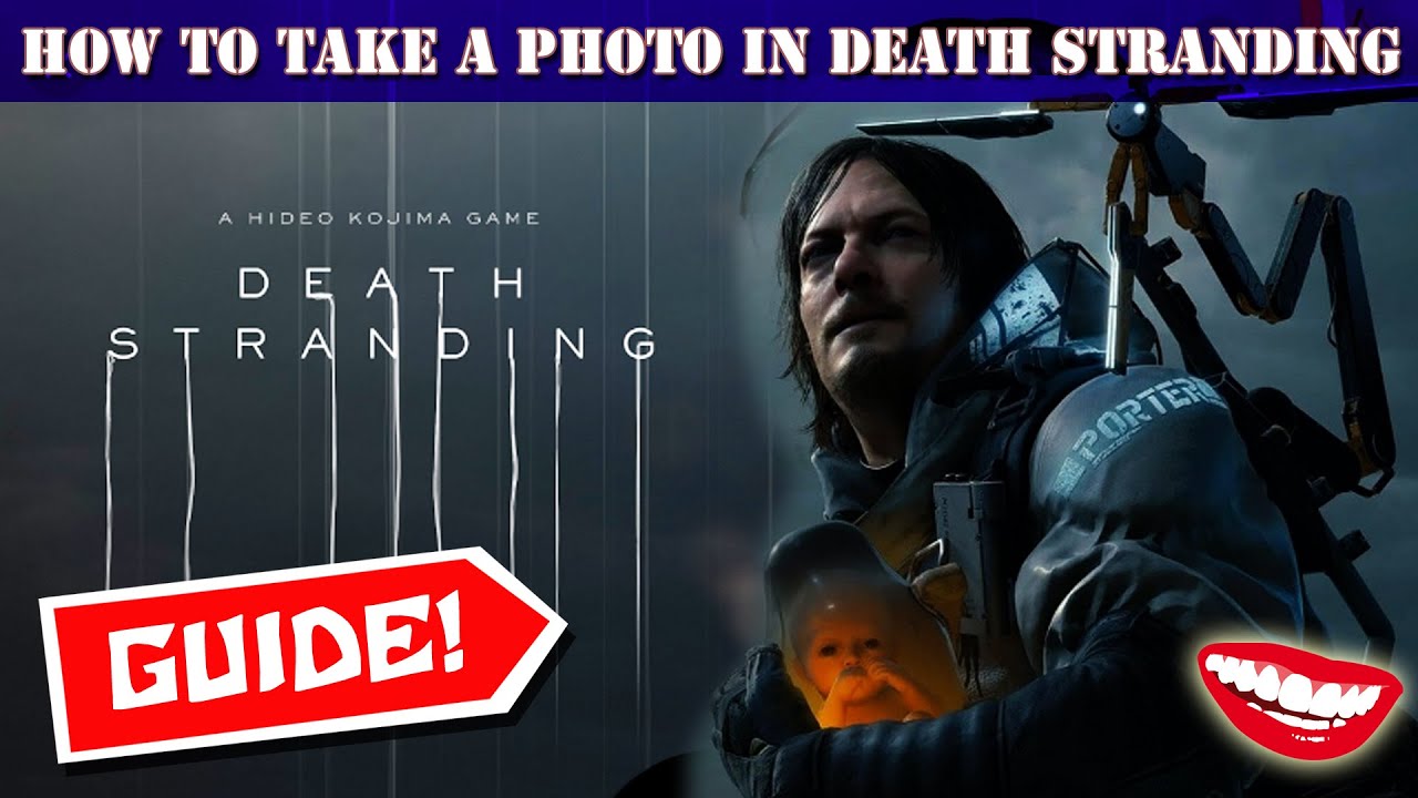 How to take a photo in Death Stranding Photo Mode PS4 PS5 - YouTube