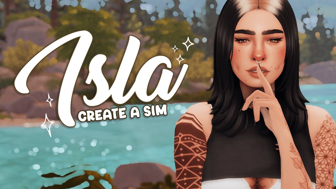 Isla // Edgy Create A Sim - The Sims 4 - YouTube