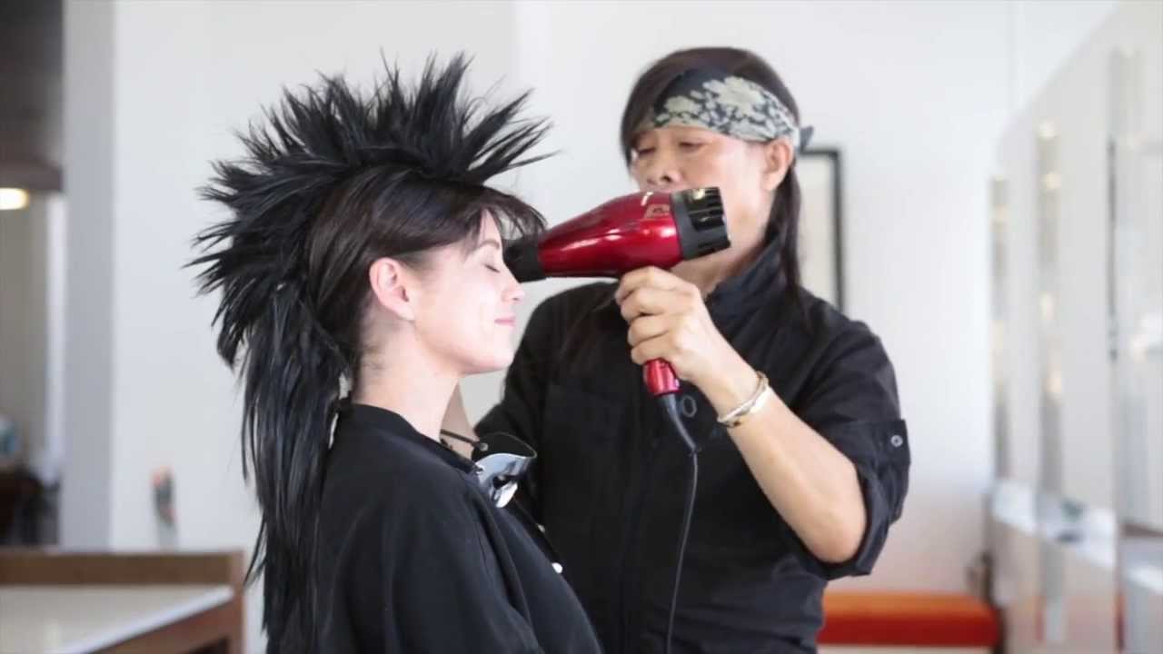 How To Do A Halloween Mohawk- DIY - YouTube