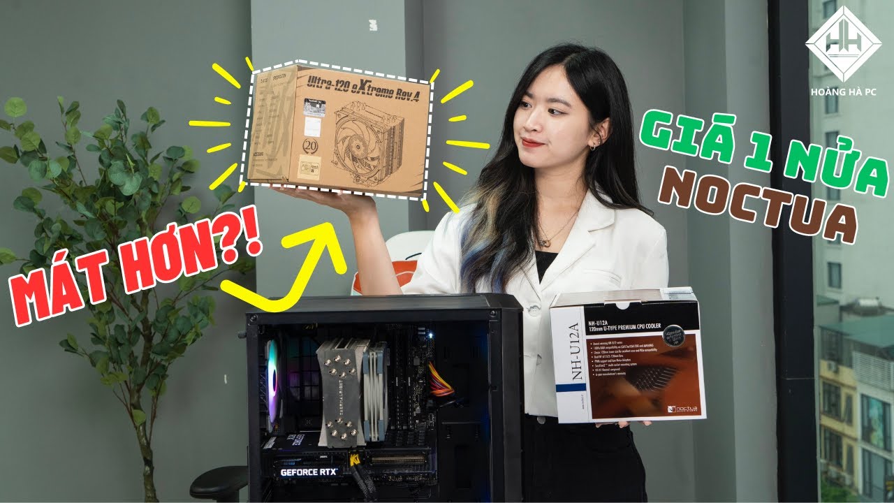 Rẻ Một Nửa NocTua Mà Hiệu Suất Ngang Ngửa! Review Tản Nhiệt Khí Thermalright Ultra 120 EX REV 4 ...