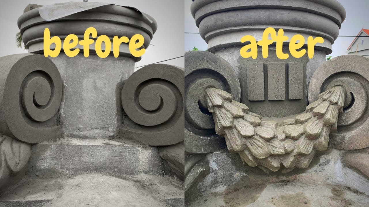 DIY CREATIVE WITH CEMENT / Cement Craft Ideas / Floating sculpture of ...