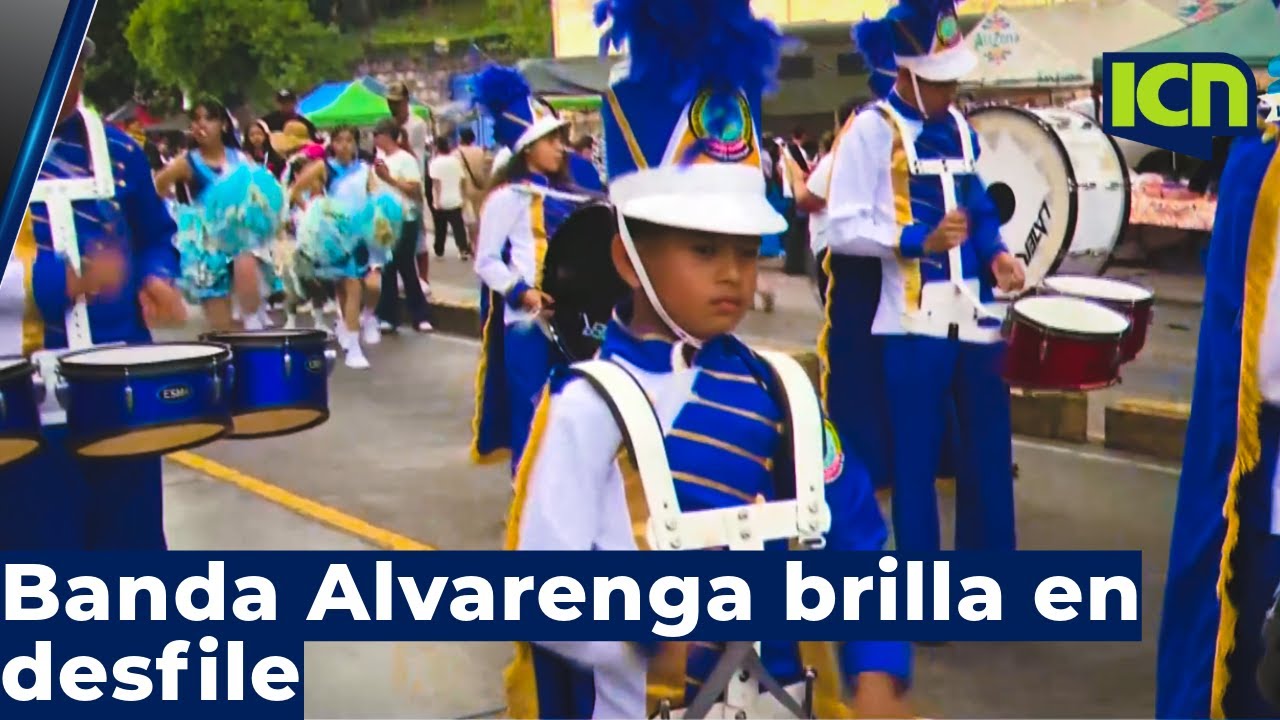 Banda Alejandro Alvarenga emociona en su primer desfile patriótico ...