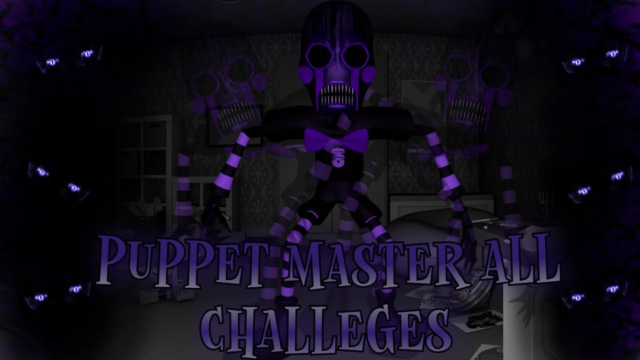 PUPPET MASTER ALL CHALLENGES | FNaC 3 CN. - YouTube