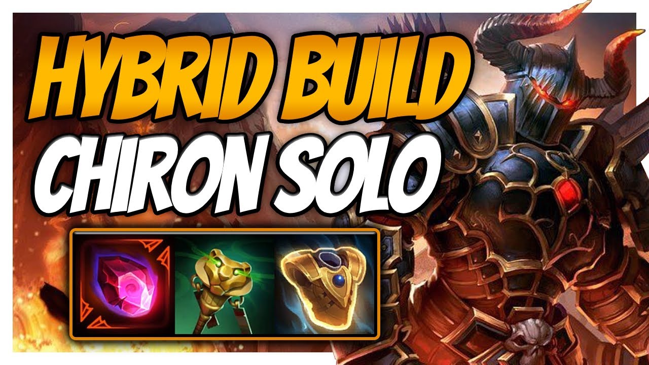 BUSTING OUT THAT HYBRID CHIRON BUILD! - Chiron Smite solo - YouTube
