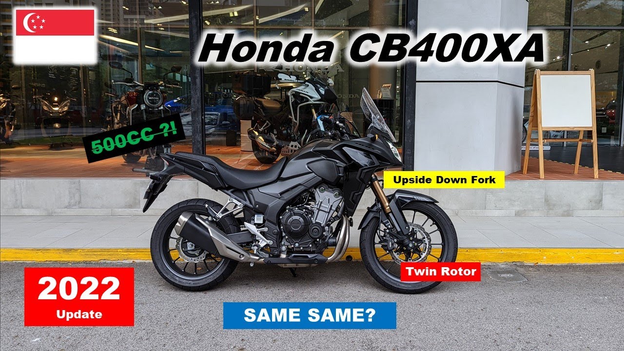 Honda CB400X [Test Ride] - YouTube