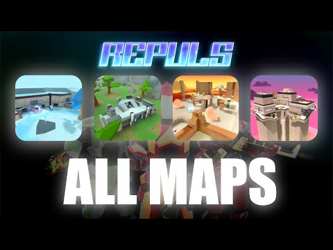 Gameplay of All REPULS.io Maps - YouTube
