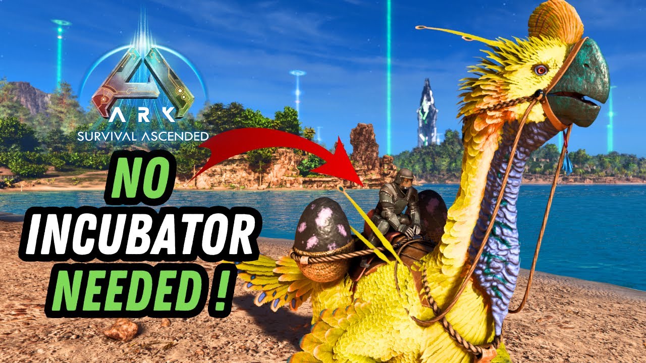 Hatch Eggs On The Go ! Ark Survival Ascended Ep 46 - YouTube