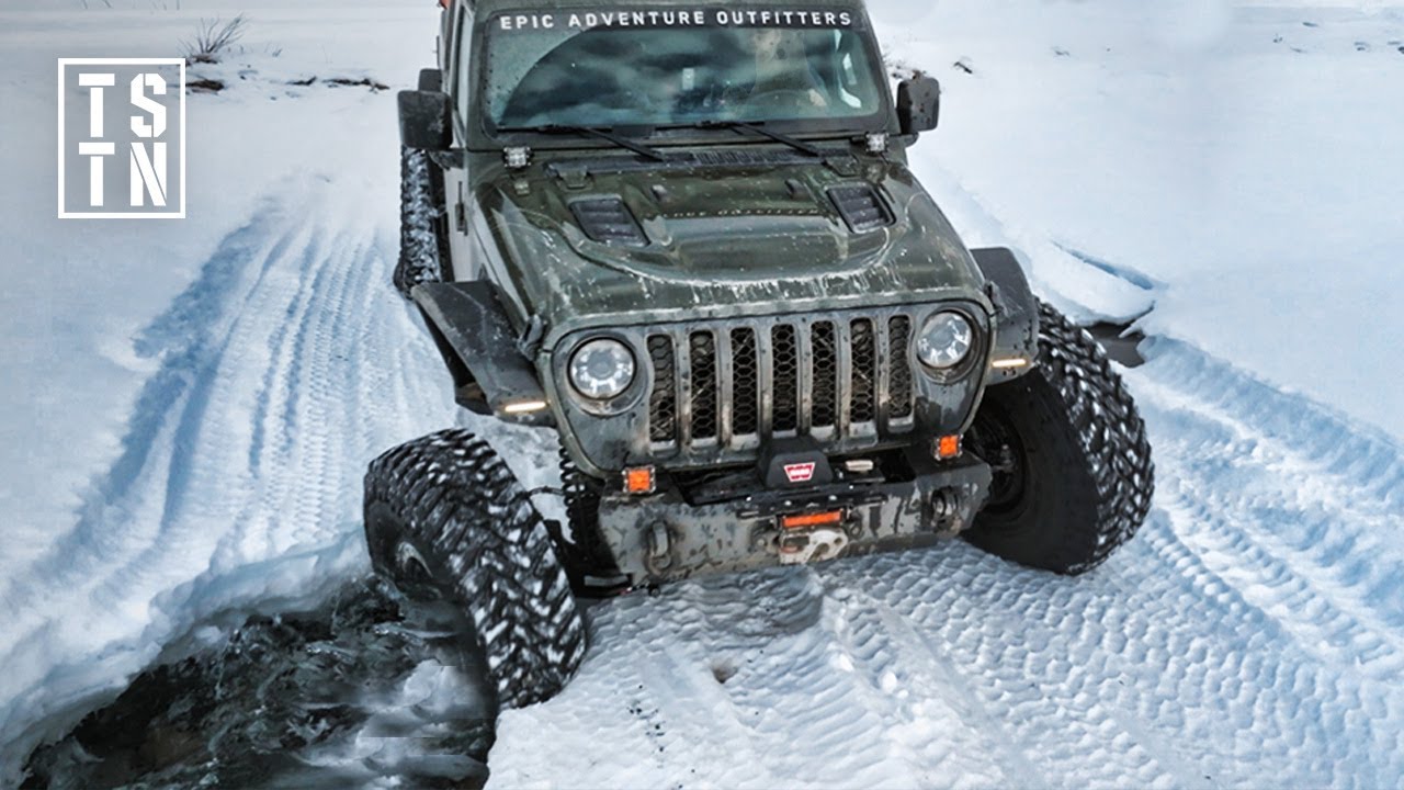 Ice Crossing Was Thinner Than Expected... 😬 - YouTube