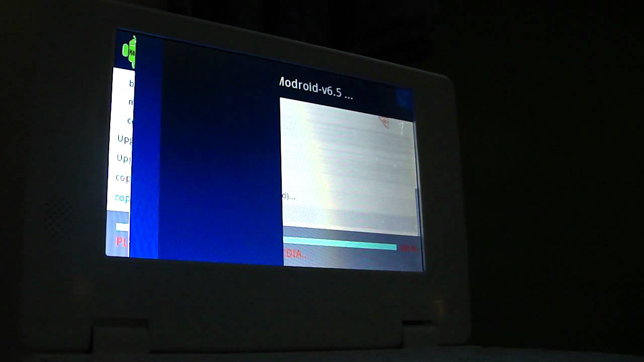 Instalacja Modroid na wm8650 - YouTube
