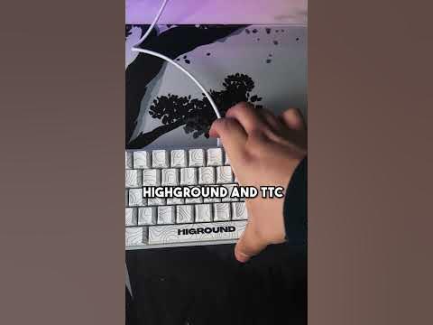 Higround Snowstone Base 65 Keyboard ️ - YouTube