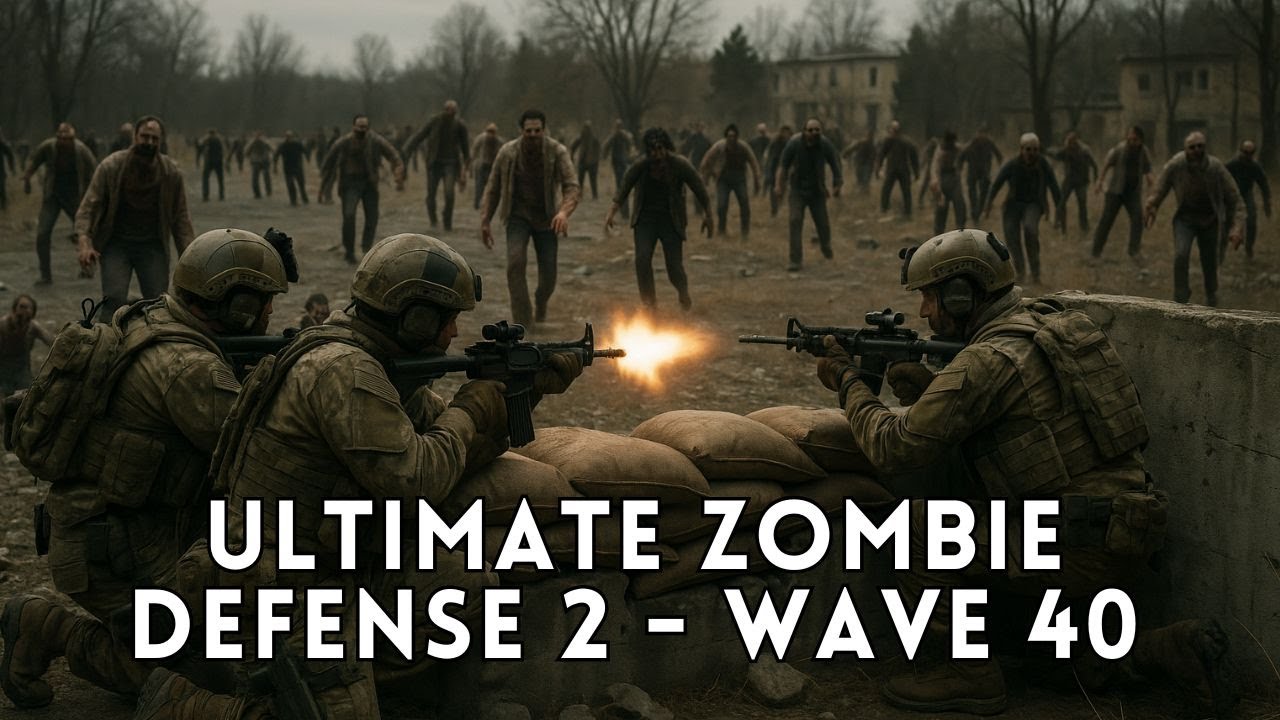 ULTIMATE ZOMBIE DEFENSE 2 (Wave 40+ Preview) - YouTube