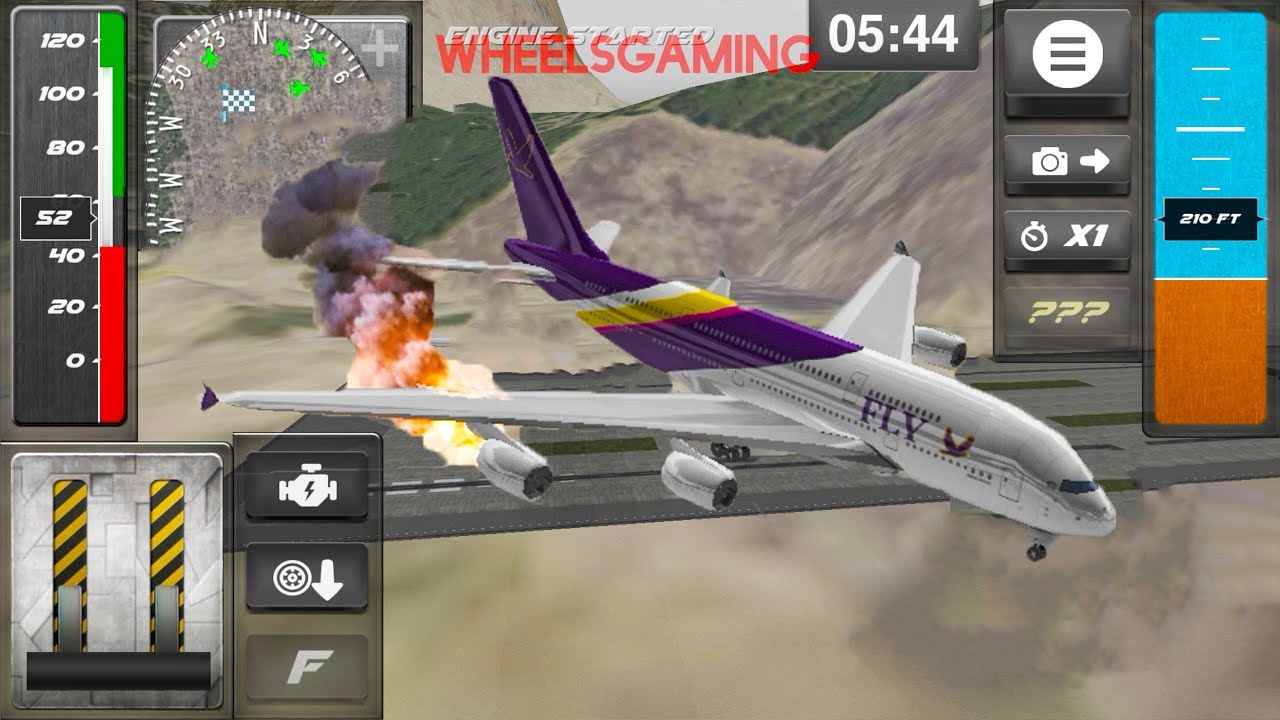 Extreme Landing Plane Collapse - Android Games - YouTube