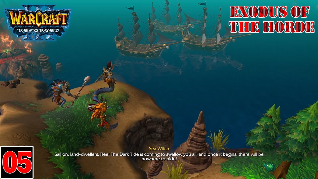 Warcraft 3 REFORGED V2.0(Hard) - Exodus of the Horde 05 - Countdown To ...