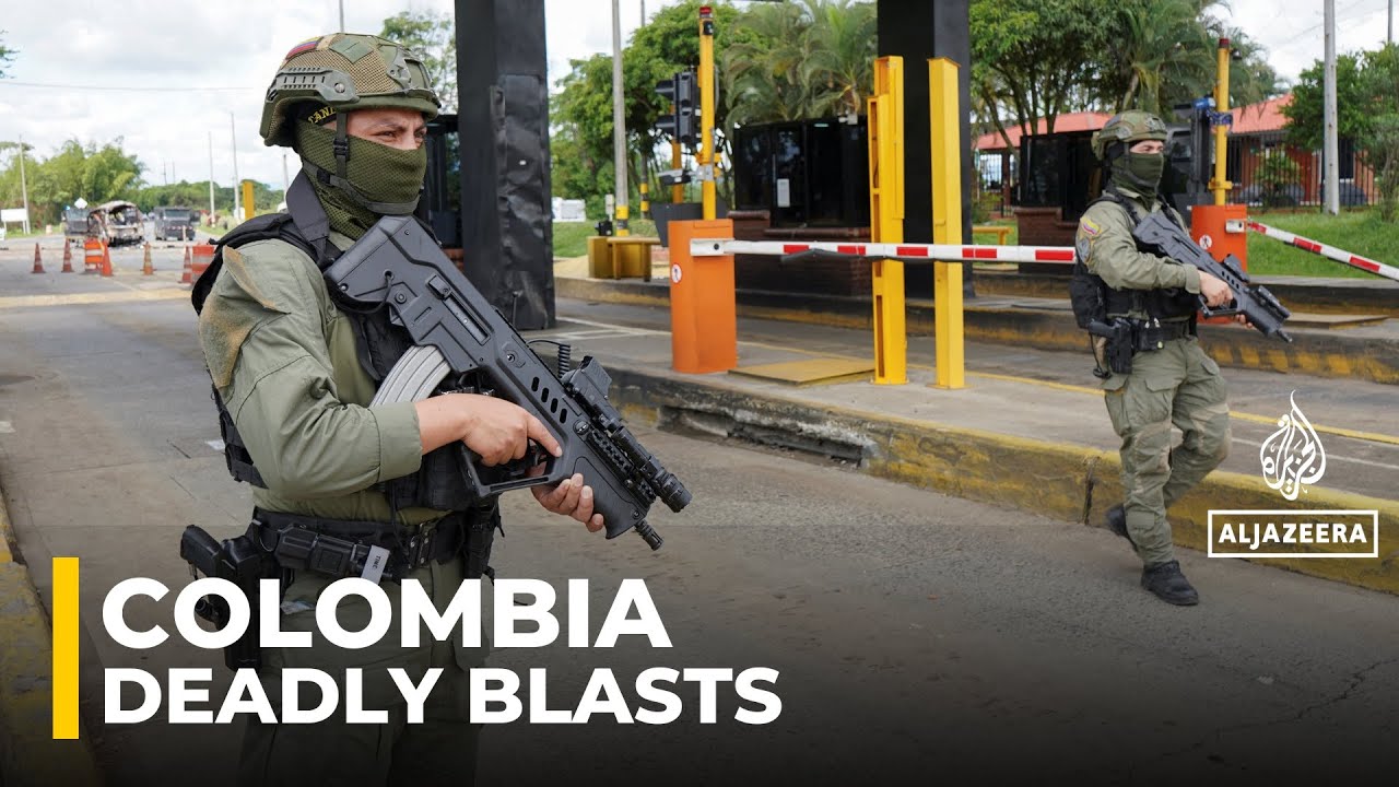 Colombia explosions: At least four killed following multiple blasts ...
