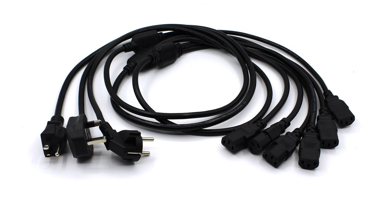 Antminer T17 T17+ S19 S19j pro L7 KA3 power cord UK US EU plug - YouTube