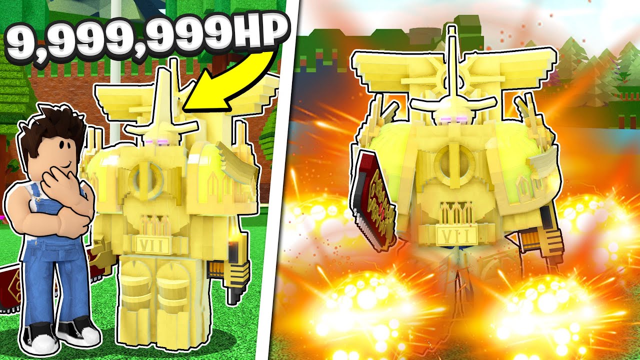 THIS ARMOR IS INDESTRUCTABLE! *Insanely OP* Build a Boat - YouTube