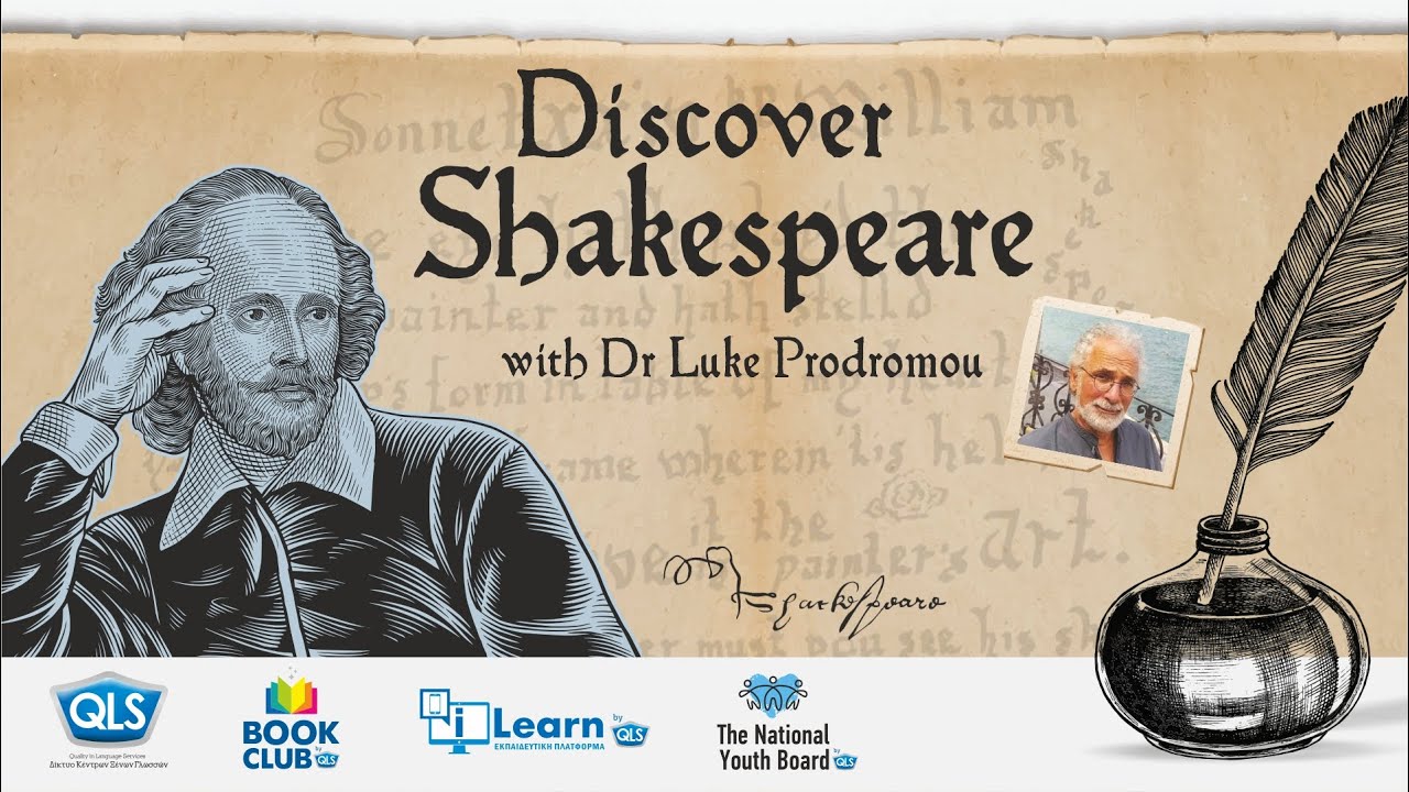 DISCOVER SHAKESPEARE With Dr Luke Prodromou - YouTube